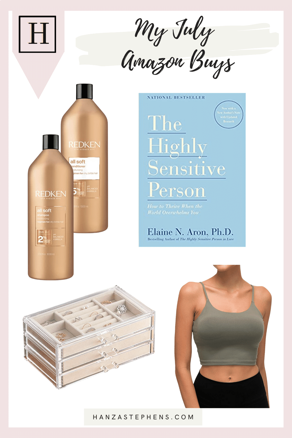 My July Amazon Purchases from 2021- Hanza